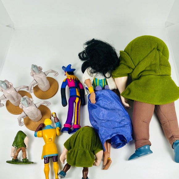 Disney | Toys | Disney The Hunchback Of Notre Dame Burger King Toy Lot ...